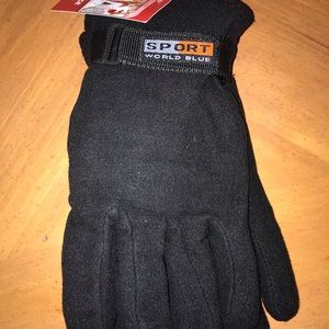 Sports World Blue | Accessories | World Blue Adult Fleece Gloves New ...